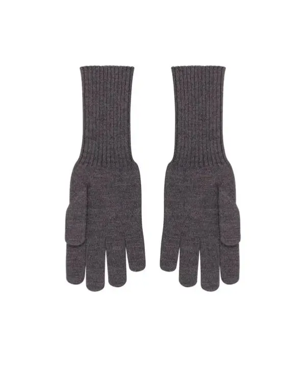 MARINE SERRE Logo Embroidered Full-finger Gloves