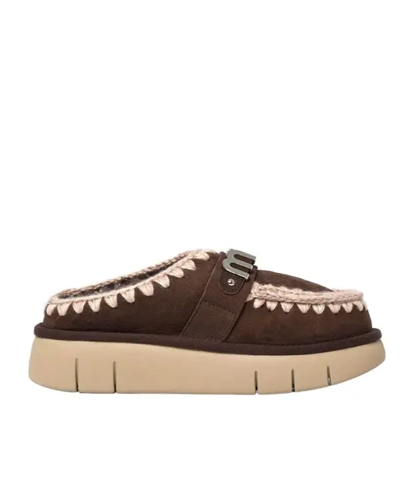 Mou Bounce Logo Lettering Clogs