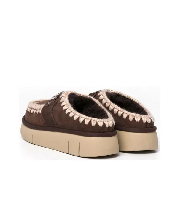 Mou Bounce Logo Lettering Clogs