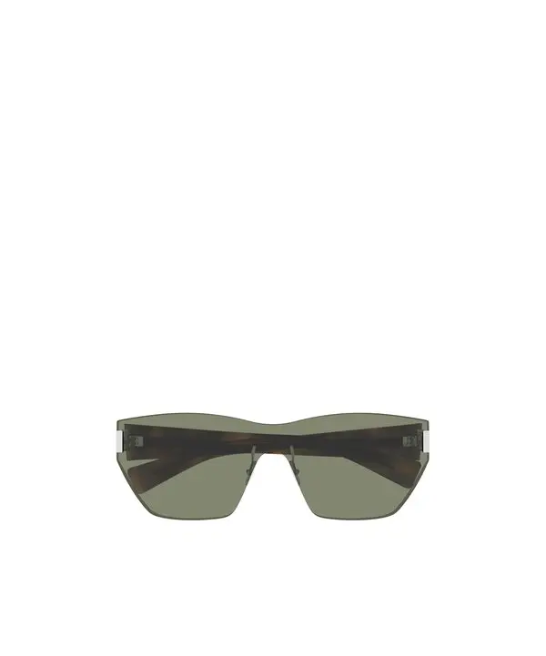 Saint Laurent Shield Sunglasses - Green