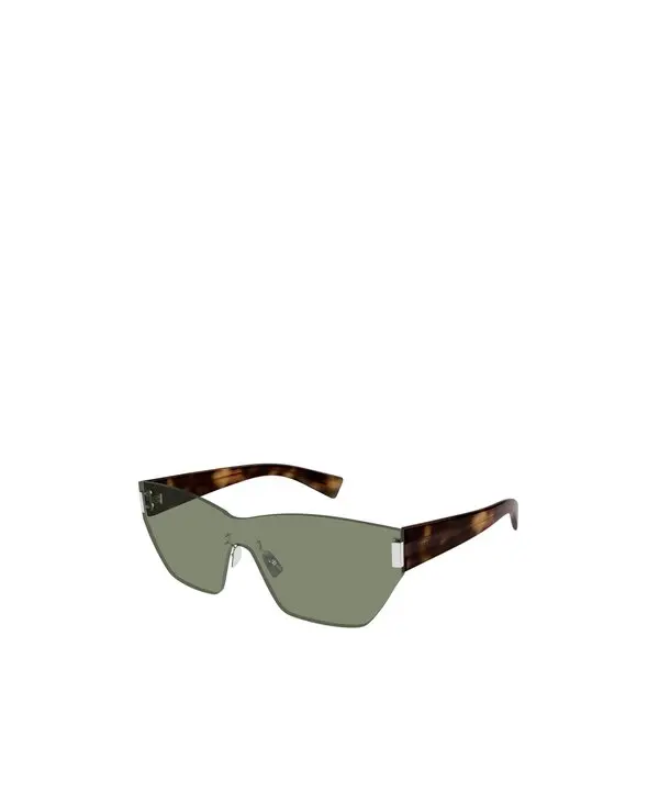 Saint Laurent Shield Sunglasses - Green
