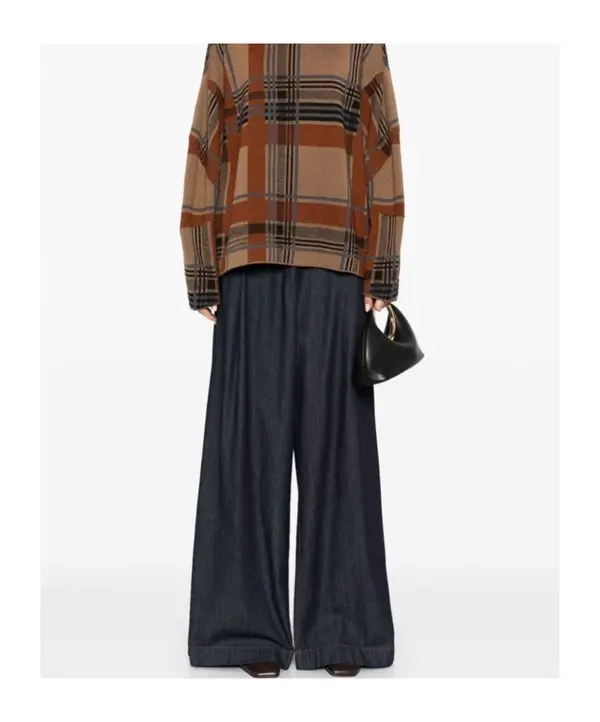 Dries Van Noten Wide-leg Pleated Jeans