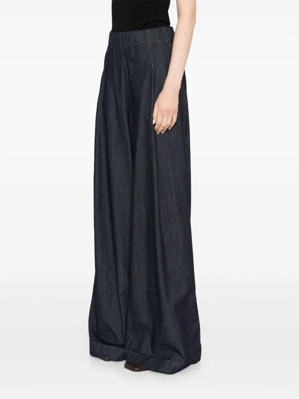Dries Van Noten Wide-leg Pleated Jeans