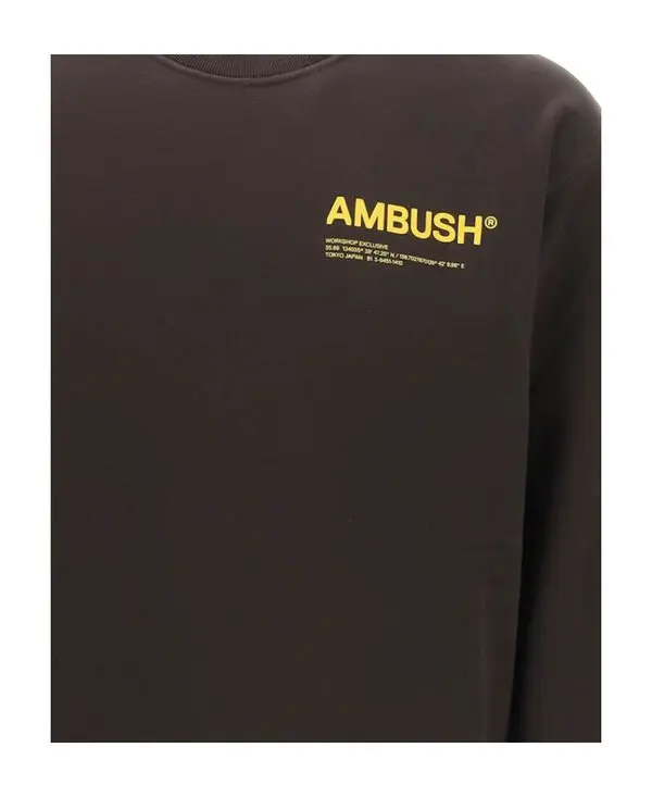 AMBUSH Logo-print Long-sleeve Sweatshirt