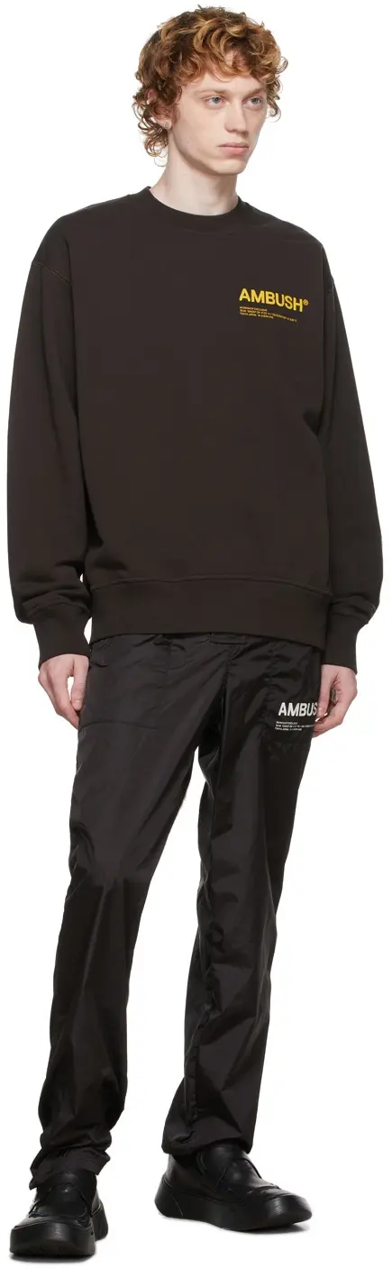 AMBUSH Logo-print Long-sleeve Sweatshirt