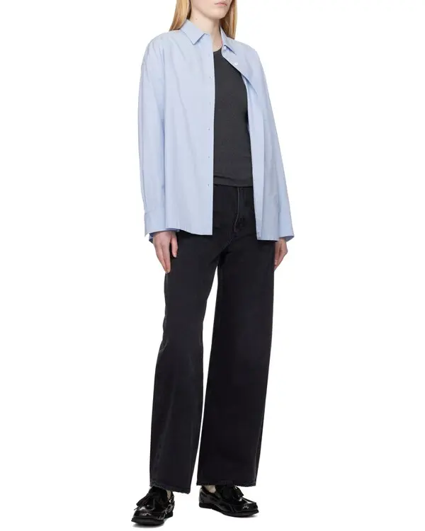 AGOLDE Low Curve Mid-rise Wide-leg Jeans