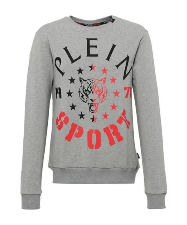 PLEIN SPORT Logo Crewneck Sweater