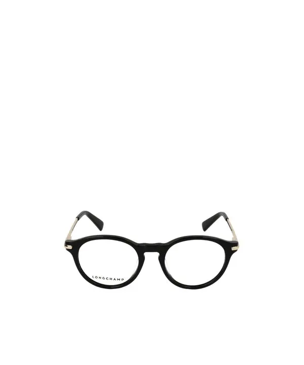 Longchamp Oval Frame Eyeglasses - Black