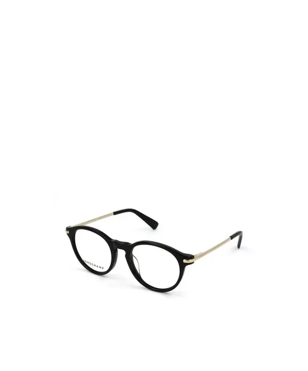 Longchamp Oval Frame Eyeglasses - Black