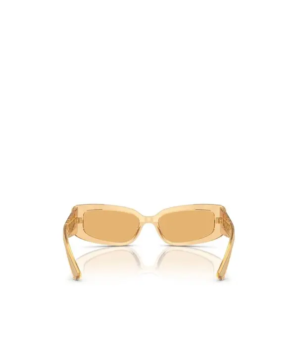 Dolce & Gabbana Rectangular Frame Sunglasses - Yellow