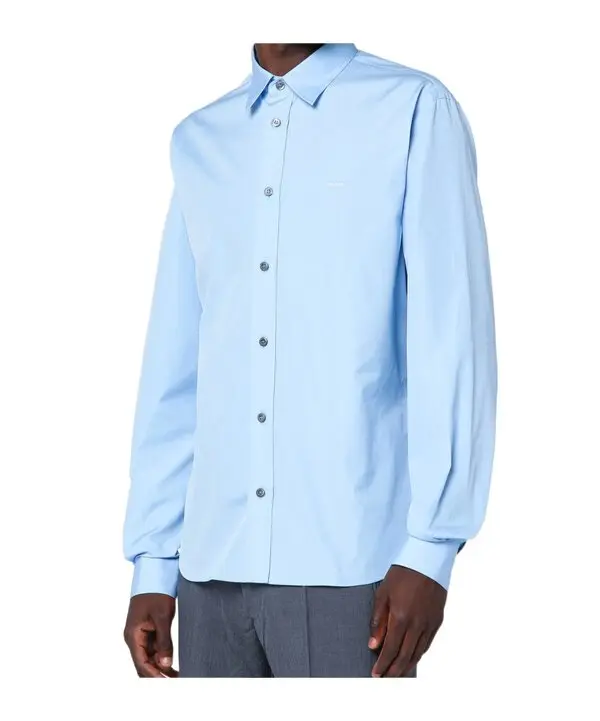 Prada Long Sleeved Buttoned Shirt - Blue