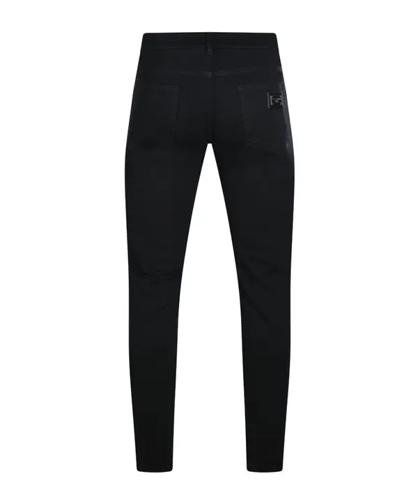 Dolce & Gabbana Slim Fit Jeans - Black