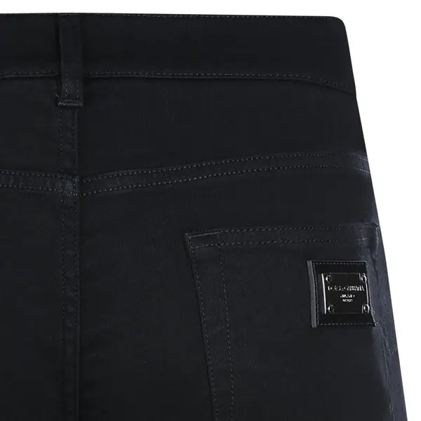 Dolce & Gabbana Slim Fit Jeans - Black