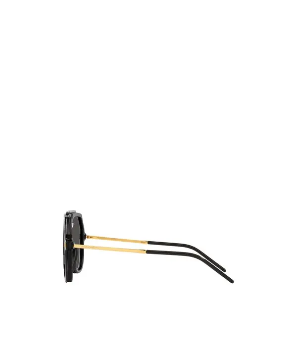 Dolce & Gabbana Aviator Sunglasses With Logo Detail