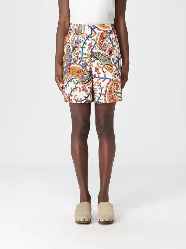 Etro Paisley Printed Shorts