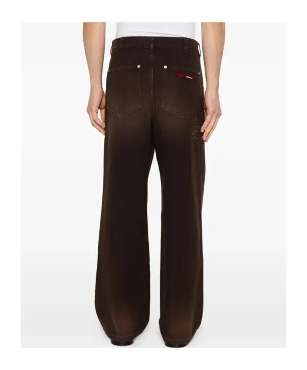 Marni Wide-leg Relaxed Jeans - Brown
