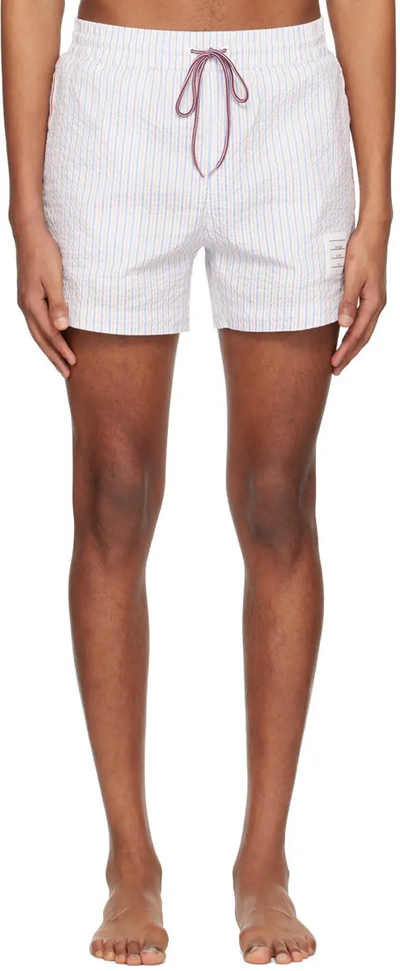 Thom Browne Striped Swim Shorts