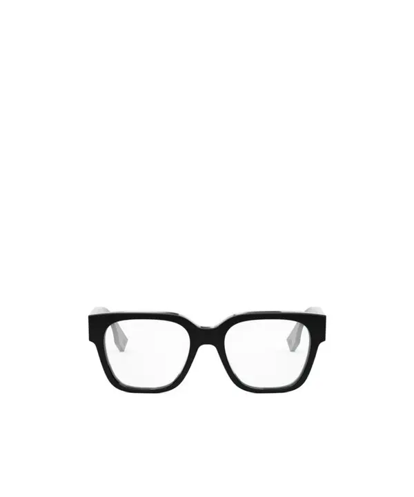 Fendi Square Frame Eyeglasses - Black