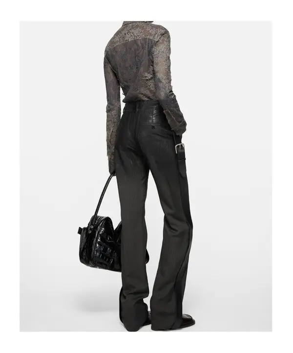 Acne Studios Lace Corset Button-up Shirt