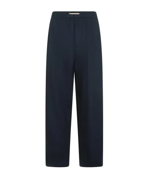 Herno Drawstring Wide-leg Pants - Black