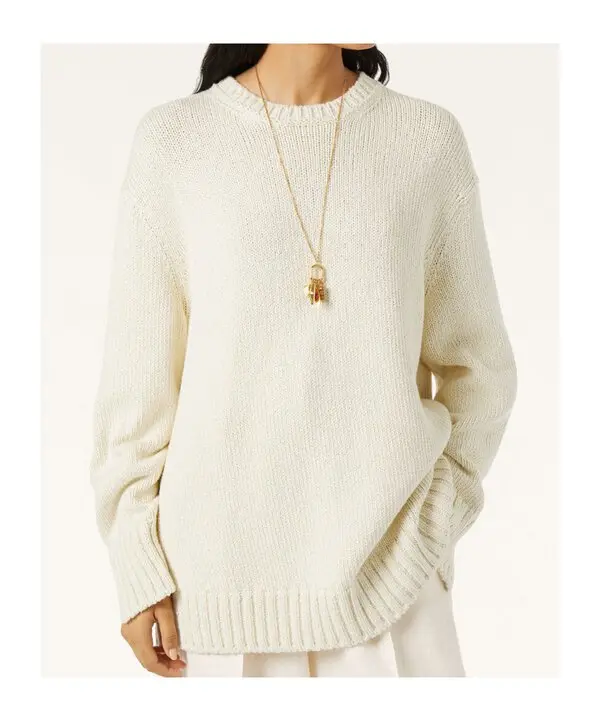 Loro Piana Ribbed Crewneck Jumper