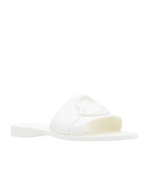 Moncler Slip-on Slides - White