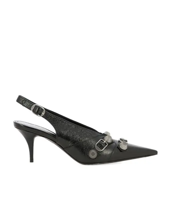 Balenciaga Cagole Slingback Pumps