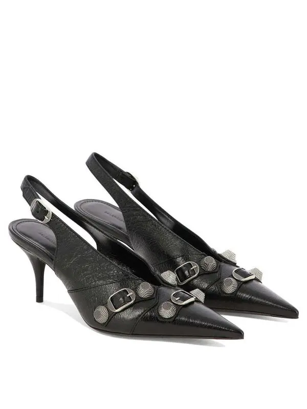 Balenciaga Cagole Slingback Pumps