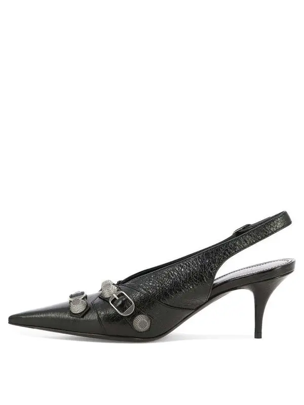 Balenciaga Cagole Slingback Pumps