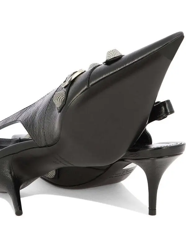 Balenciaga Cagole Slingback Pumps