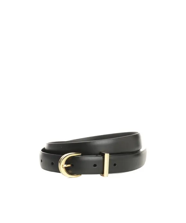 Khaite Leather Belt - Black