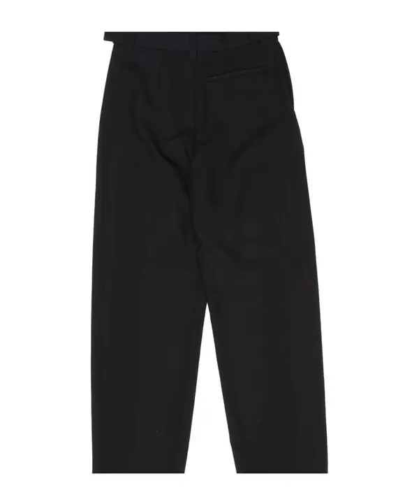 Loewe Logo Patch Pleated Trousers