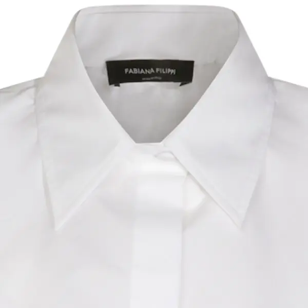 Fabiana Filippi Long Sleeve Shirt - White