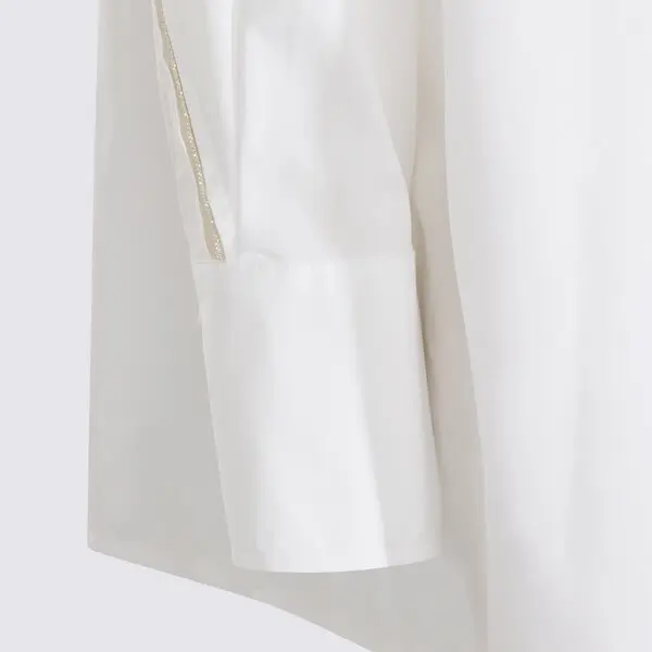 Fabiana Filippi Long Sleeve Shirt - White