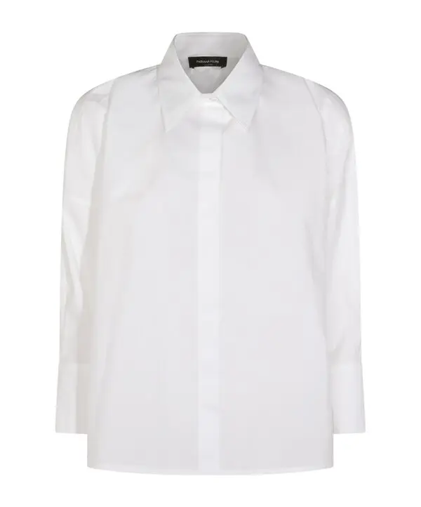 Fabiana Filippi Long Sleeve Shirt - White