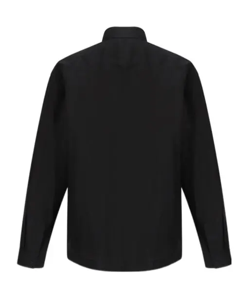 Balenciaga Logo Embroidered Long-sleeved Shirt