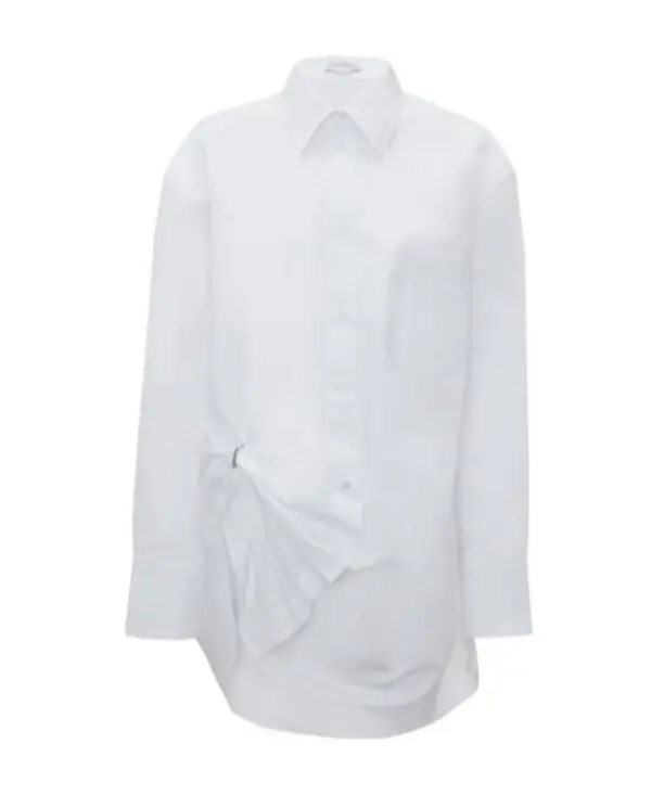J.W.ANDERSON Jw Anderson Collared Button-up Shirt - White