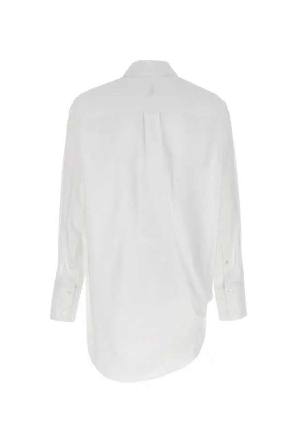 J.W.ANDERSON Jw Anderson Collared Button-up Shirt - White