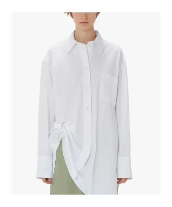 J.W.ANDERSON Jw Anderson Collared Button-up Shirt - White