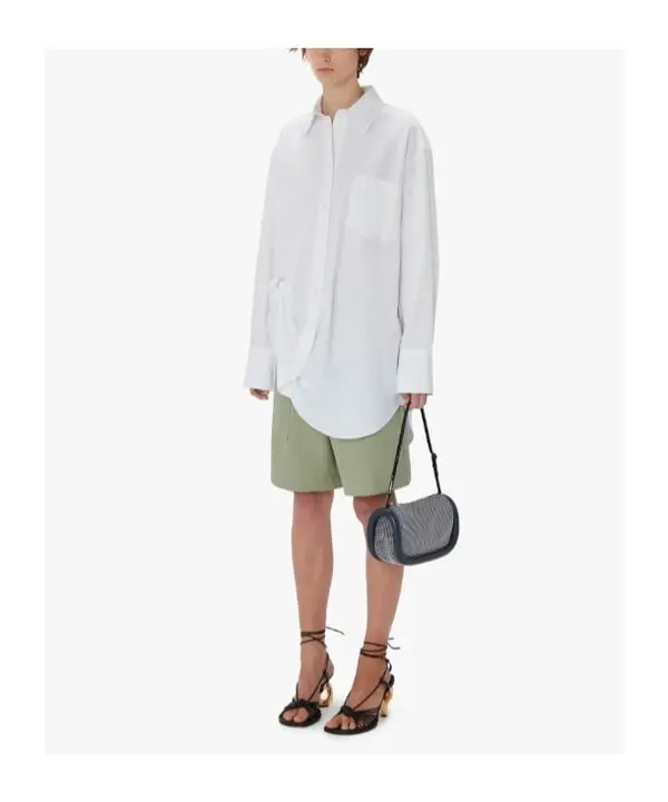 J.W.ANDERSON Jw Anderson Collared Button-up Shirt - White