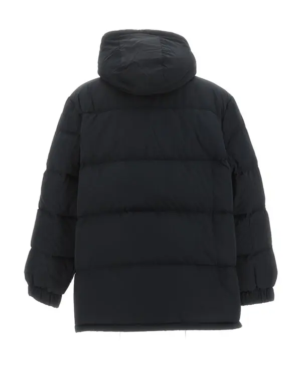 Maison Kitsuné Hooded Padded Coat - Black