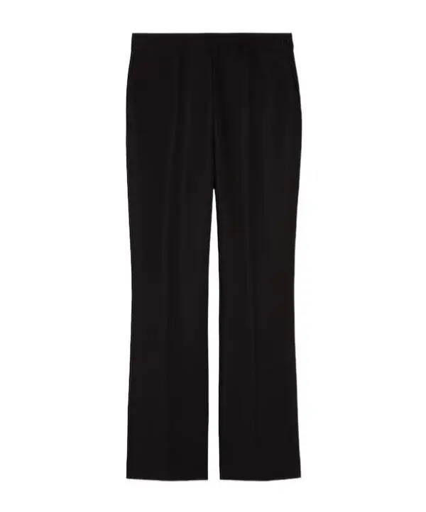 Gucci Logo Embroidered Bootcut Trousers