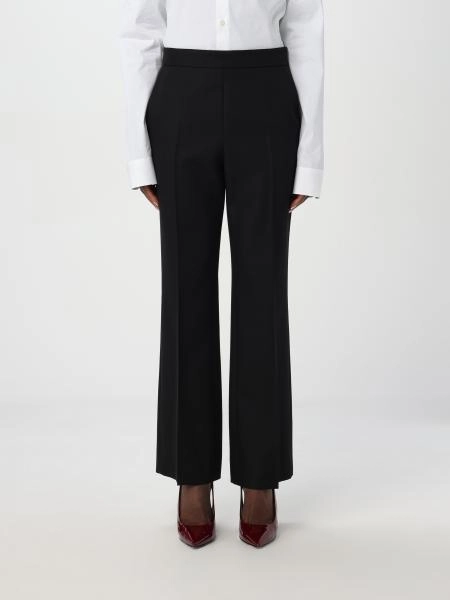 Gucci Logo Embroidered Bootcut Trousers