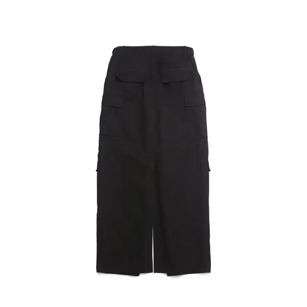 Balenciaga Apron Cargo Pants Skirt - Black