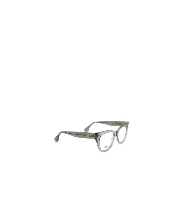 Fendi Cat Eye Eyeglasses - Gray