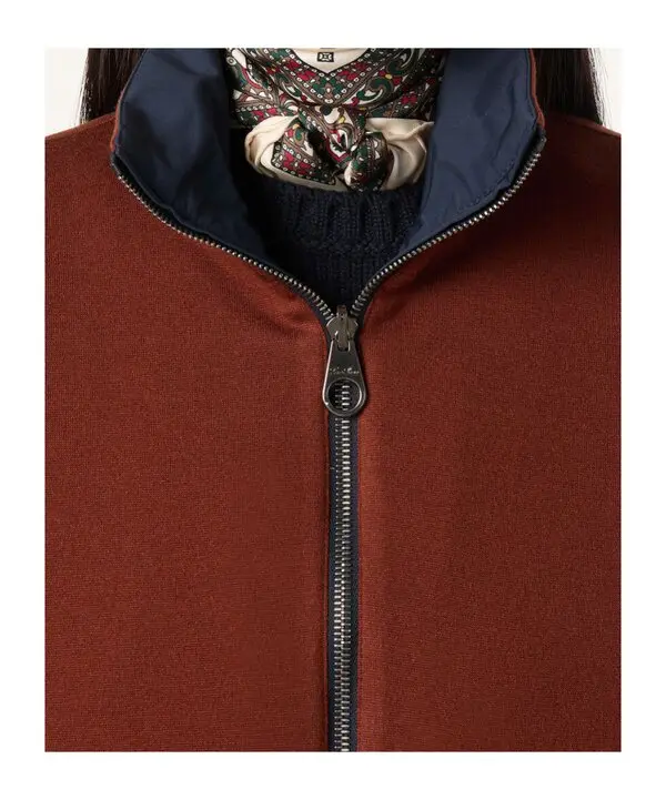 Loro Piana Windmate Bomber Jacket - Blue Navy
