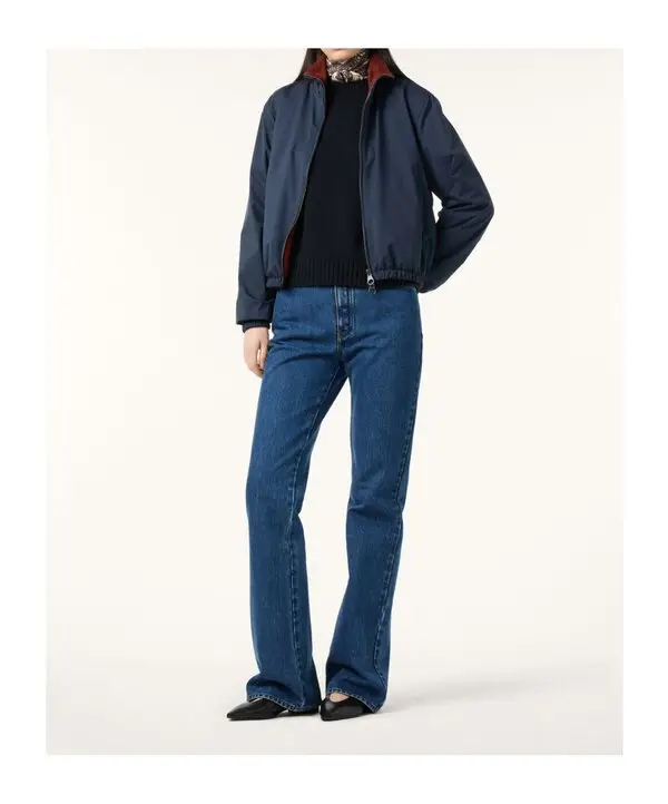 Loro Piana Windmate Bomber Jacket - Blue Navy