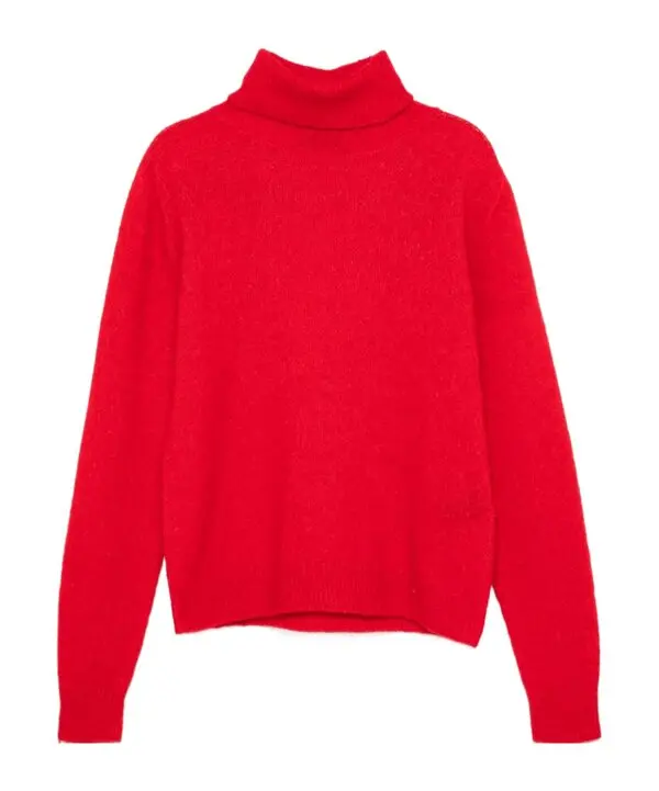 ROBERTO COLLINA Blended High-neck Sweater