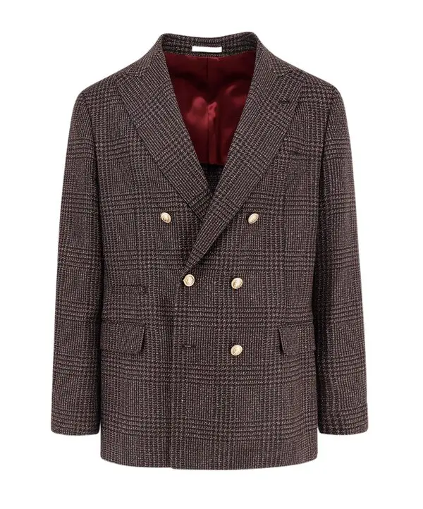 Brunello Cucinelli Prince Of Wales Blazer