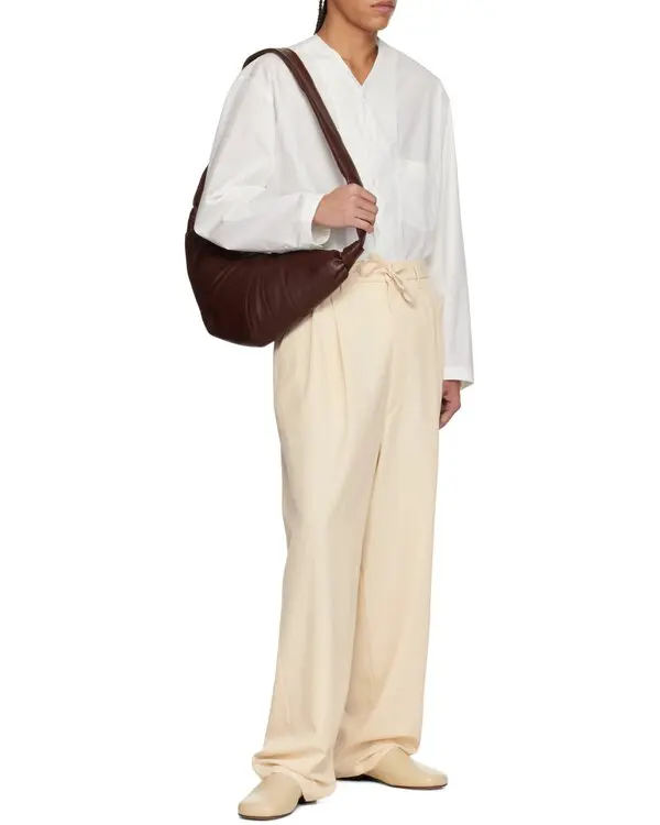 LEMAIRE Medium Croissant Shoulder Bag - Brown